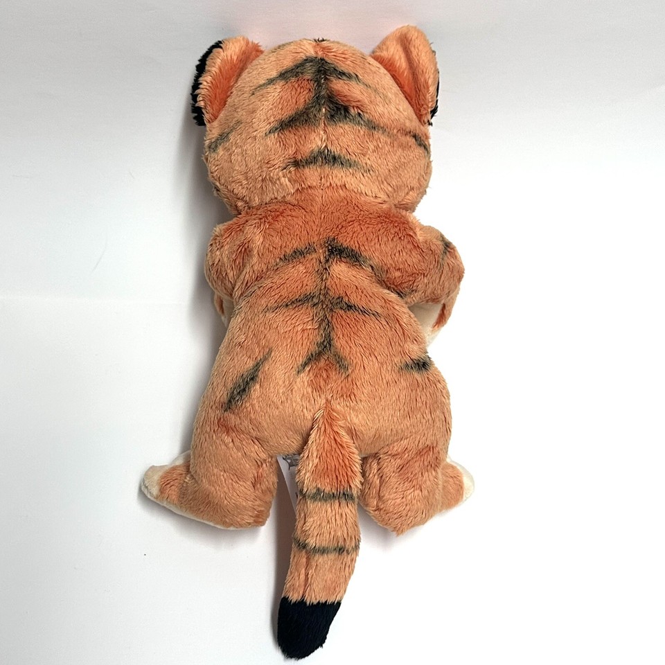 DISNEY PARKS Baby Rajah Aladdin Tiger Jasmine Plush 11” Stuffed Animal ...