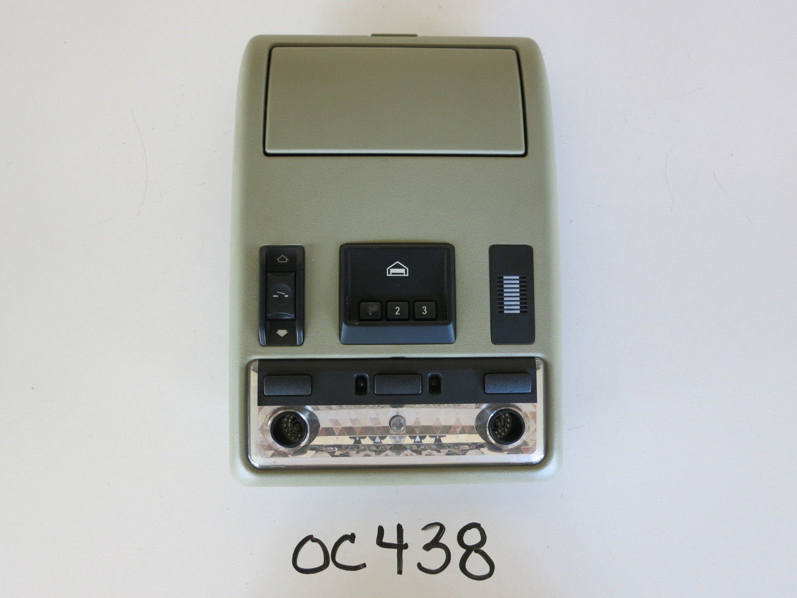 00 01 02 03 04 05 06 BMW X5 OVERHEAD OVER HEAD CONSOLE CONTROL UNIT ...