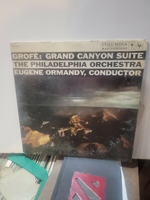 LP RECORD ALBUM GROFE GRAND CANYON SUITE THE PHILADELPHIA ORCHESTRA ...