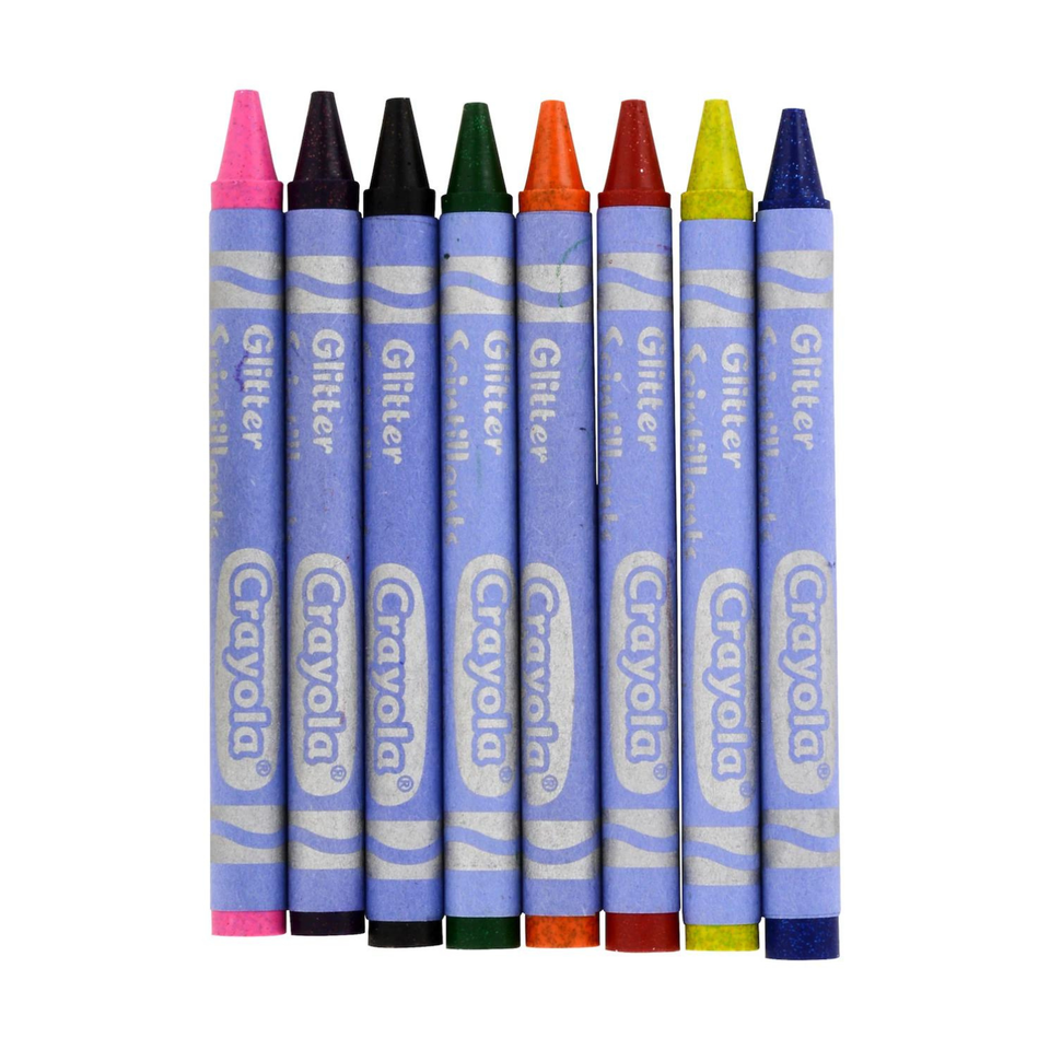 Crayola Glitter Crayons: Sparkle Your Way to Creative Masterpieces - 8 ...