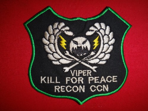 Vietnam War Patch US 5th SF Group MACV-SOG RT VIPER "KILL FOR PEACE ...