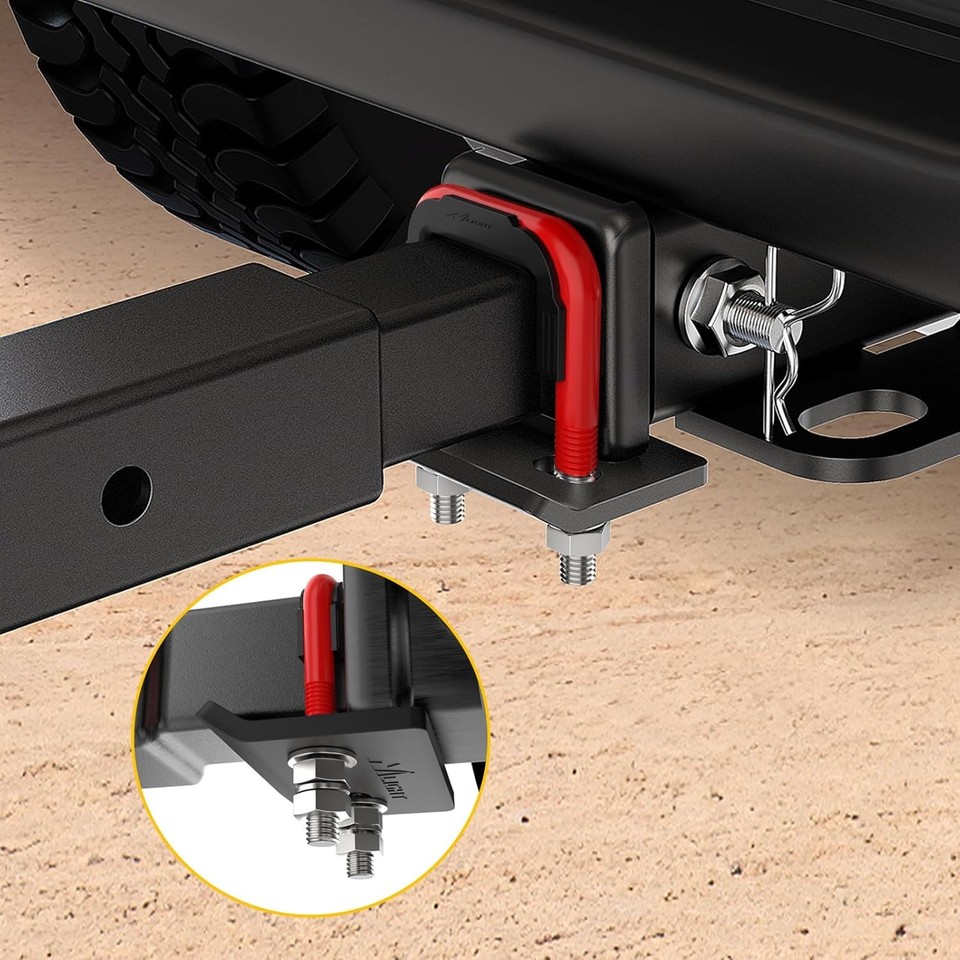 Nilight Trailer Hitch Tightener for 2 Inch or 2.5 inch Hitches Mount ...