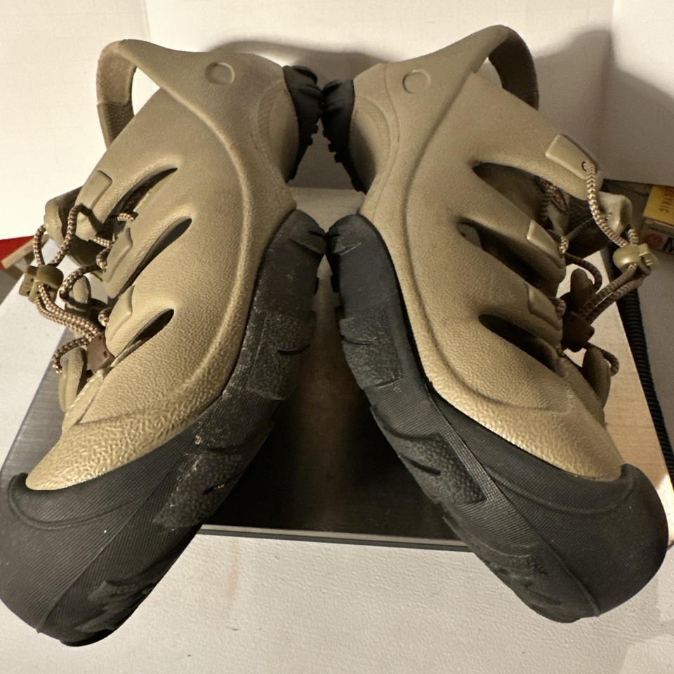 Crocs Bite Trailbreaker Closed Toe Water Shoes Sandals Mens Sz 12 Khaki ...