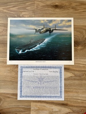 Stan Stokes Signed Aviation Art – Complete Set of 8 WWII Cold War ...