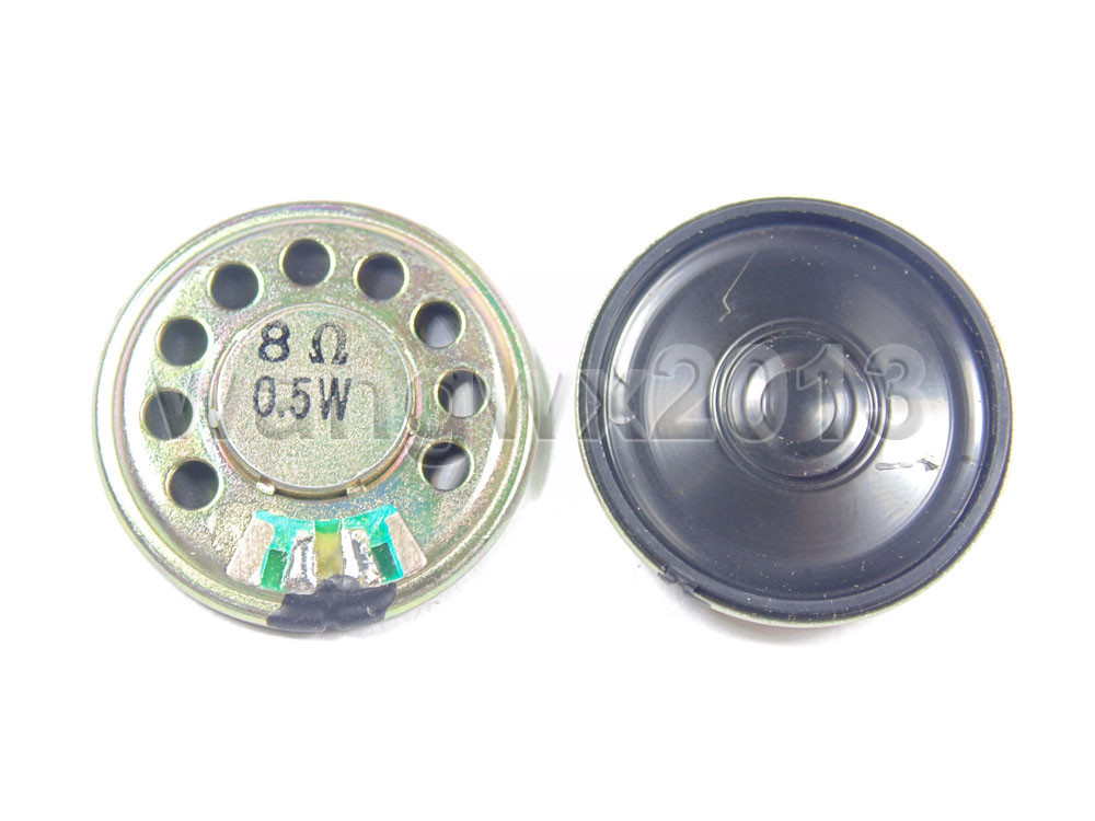 2x 30mm 8Ohm 0.5W Tweeter Audio Treble Speaker Stereo High-pitched Loudspeaker | eBay