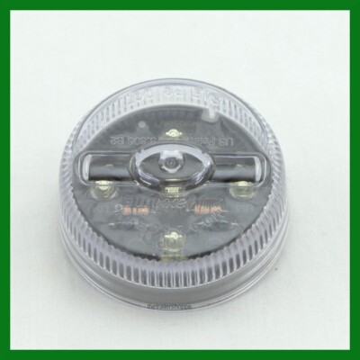 Maxxima 2" Side Marker Clearance Light Grommet Mount 5 LED Amber Clear ...