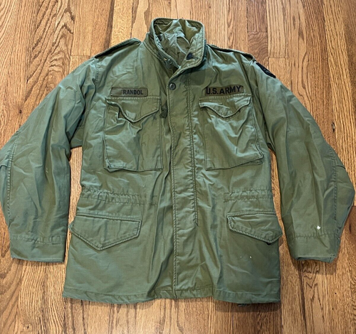 Vintage M-65 US ARMY Jacket Sz S OG-107 M65 | eBay