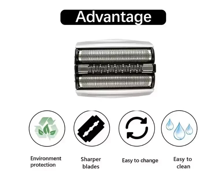 Series 7 Shaver Replacement Head Foil Cassette 70S For BRAUN Electric ...