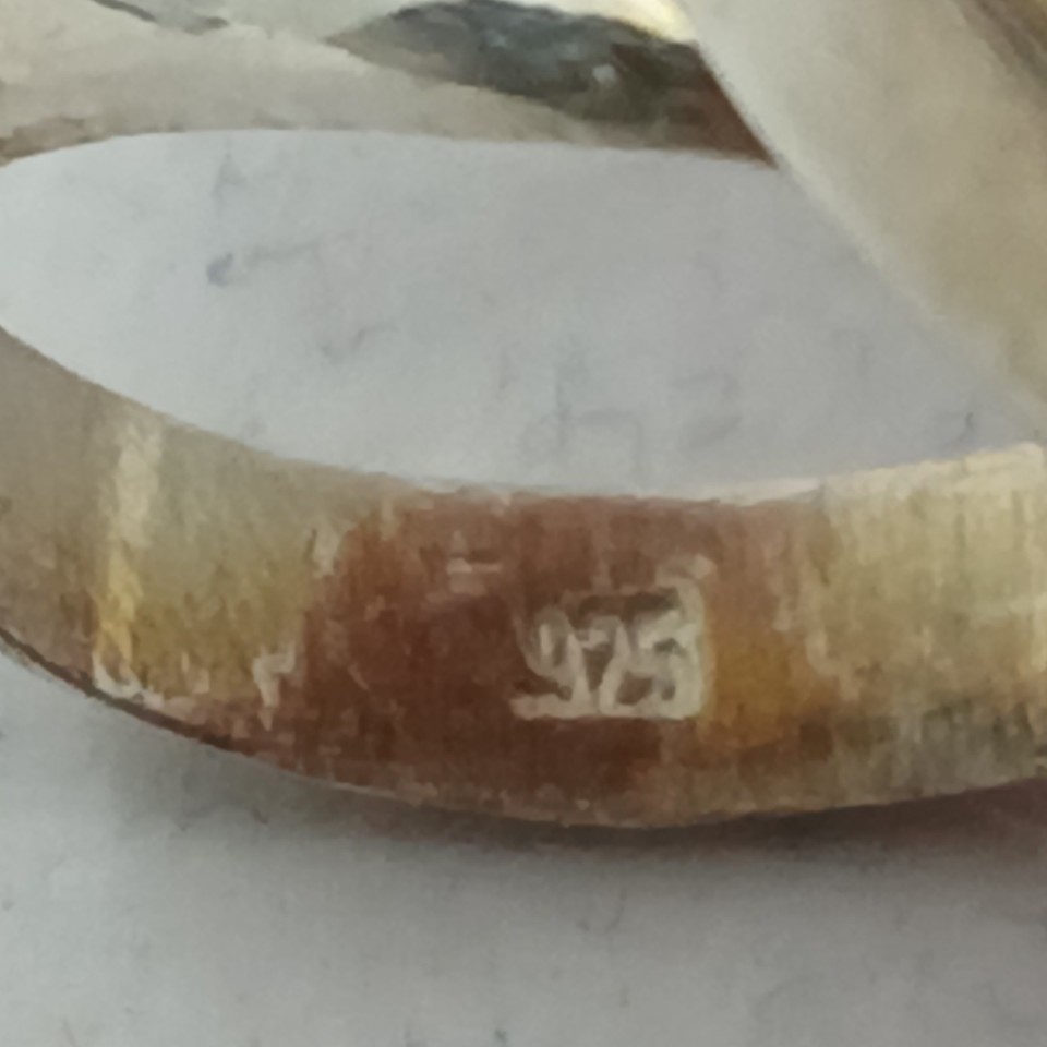 Sterling Silver 925 Hand Carved Ivory Goddess Face Ring 8 4.84g 19.7mm | eBay