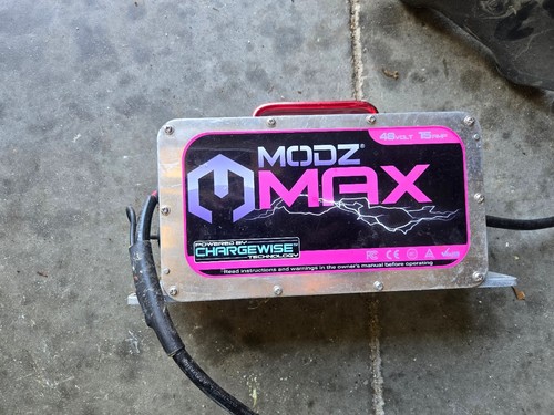 MODZ MAX 48-VOLT 15 AMP BATTERY CHARGER COMPATIBLE WITH YAMAHA | eBay