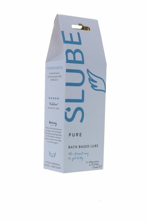 Slube Black Leather Water Based Bath GEL Lubricant 500g for sale online ...