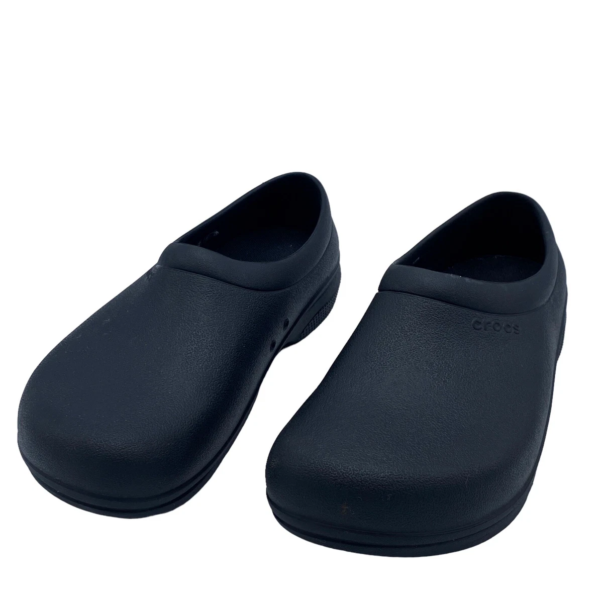 Crocs At Work Unisex On The Clock Slip Resistant Clog