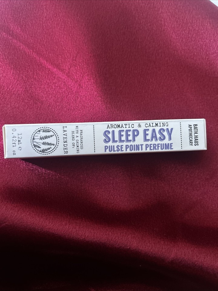 *New*Aromatic & Calming Sleep Easy Pulse Point Perfume Lavender Scented ...