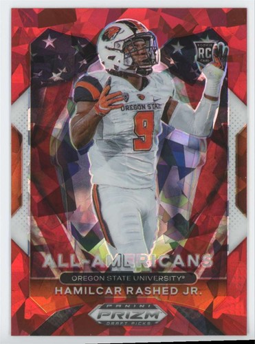2021 Prizm Draft Picks Hamilcar Rashed Jr. Rookie Oregon State Beavers ...