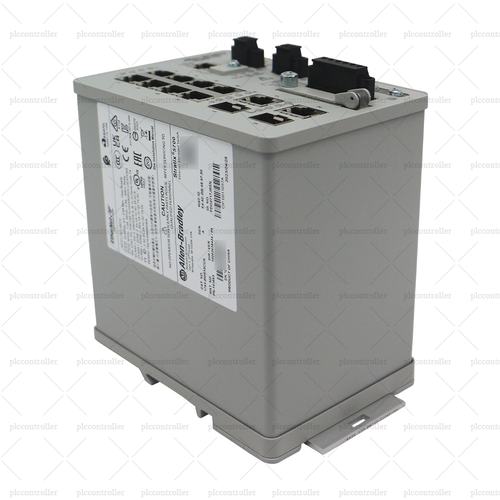 New Allen Bradley Stratix 5700 1783-BMS10CGN 8 Fast Ethernet Copper ...