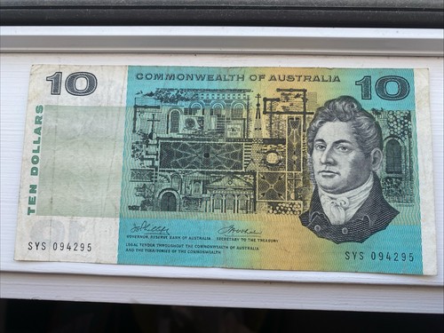 1972 $10 Ten Dollar Australian Bank Note Phillips/Wheeler Circulated | eBay