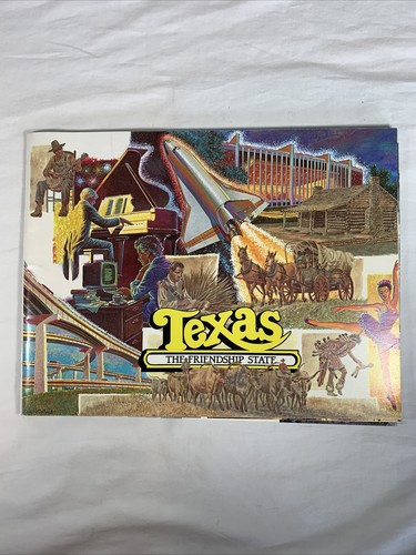 Texas The Friendship State ~ Vintage Travel Brochure Guide Photos ...