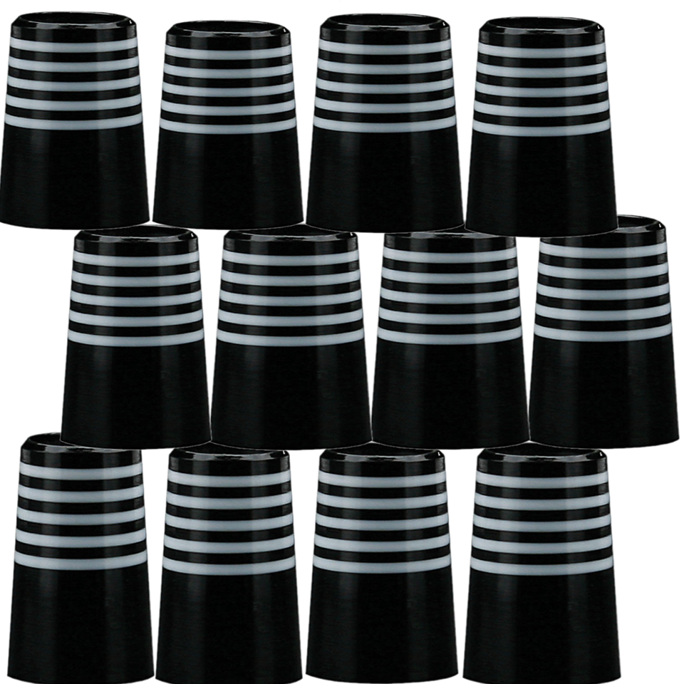 GolfWorks 10R Designer Iron Ferrules 12 Pack .370 .355 Golf Club Shaft ...