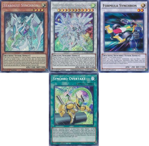 Yugioh Synchron Tournament Deck - Stardust Synchron - Steam -Formula 55 ...