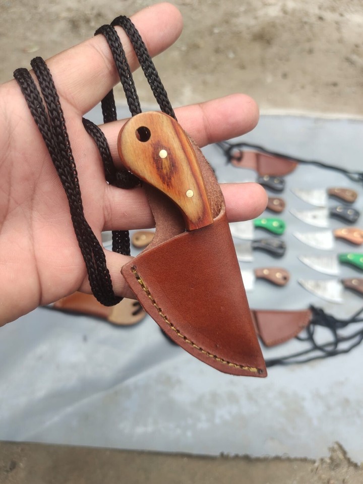 Lot of 20 HANDMADE DAMASCUS STEEL SKINNER HUNTING KNIVES 11 cm | eBay