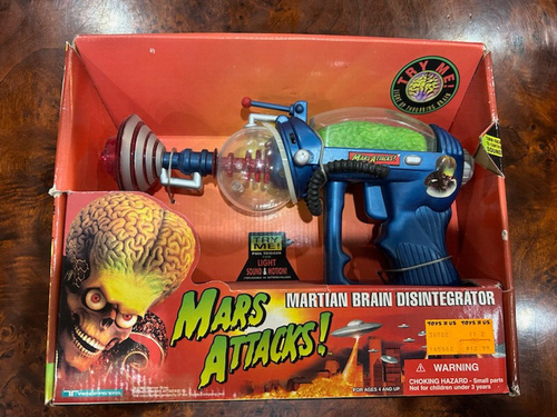 1996 Trendmasters Mars Attacks! Martian Brain Disintegrator Gun VINTAGE ...