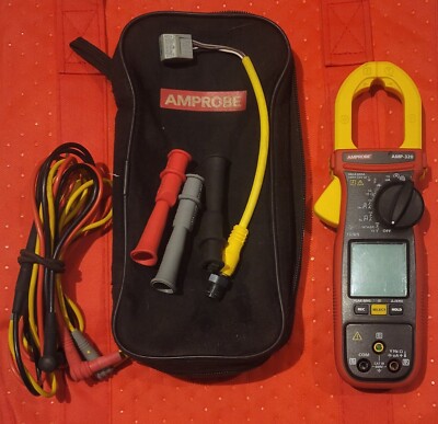AMPROBE Digital Clamp Meter: Clamp-Jaw, CAT III 600V, TRMS, 600 A Max. AC... | eBay