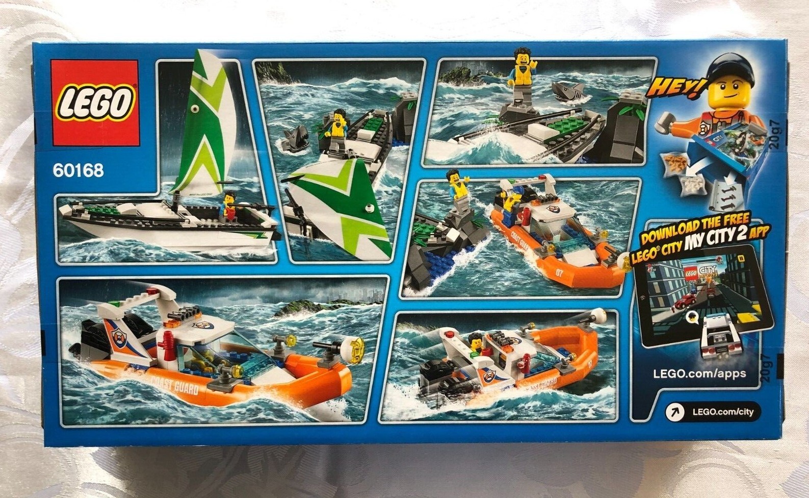 LEGO CITY 60168 SAILBOAT RESCUE - NEW AND RETIRED 5702015866378 | eBay ...