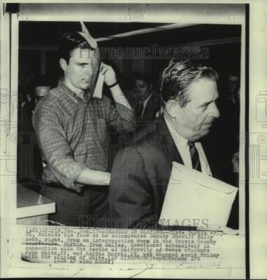 1969 Press Photo Clyde Durbin Junior, 21, and Deputy Sheriff Billy Webb | eBay