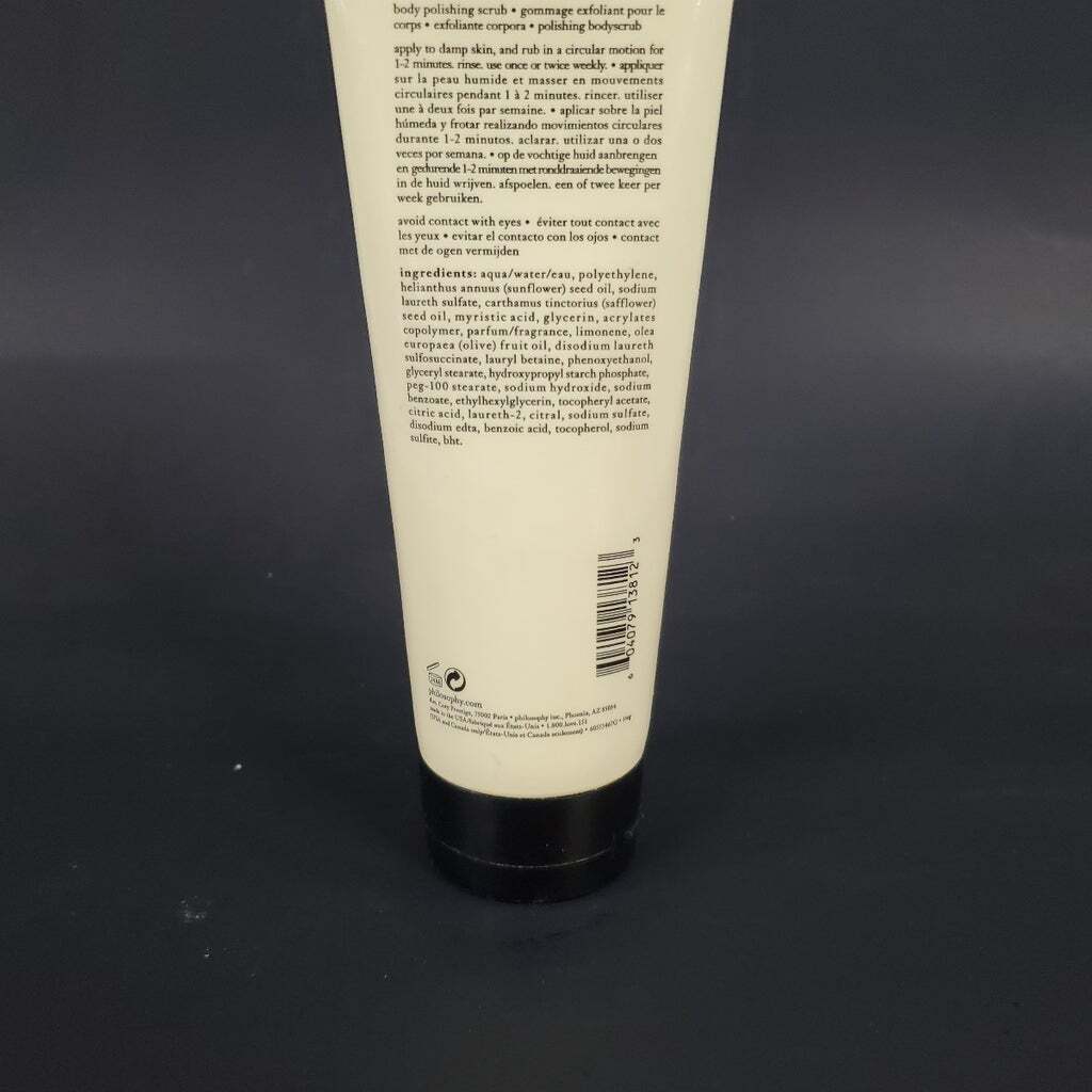 Philosophy Lemon Custard Body Scrub 7 Oz Ebay