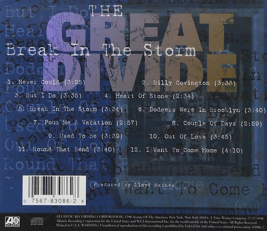Great Divide Break in the Storm (CD) | eBay