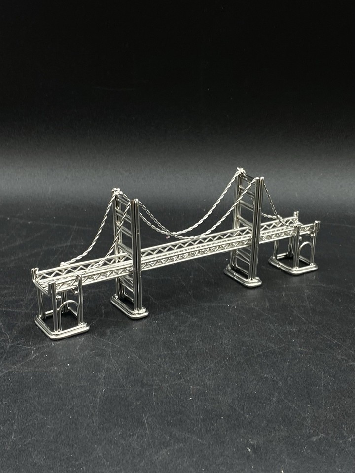 Brooklyn Bridge 6” Metal Wire Model New York NY | eBay
