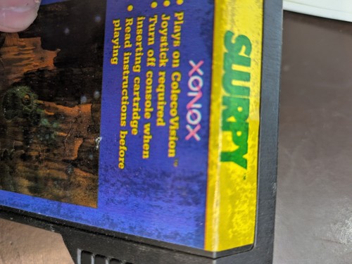 SLURPY Colecovision Xonox Game Cartridge Tested & Working | eBay