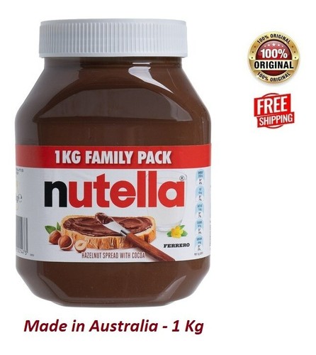 Nutella Hazelnut Chocolate Spread 1kg - Free Shipping - Made in ...