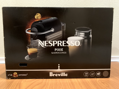 Nespresso Pixie Coffee Machine Breville Titan & Aeroccino 3 Bundle | eBay
