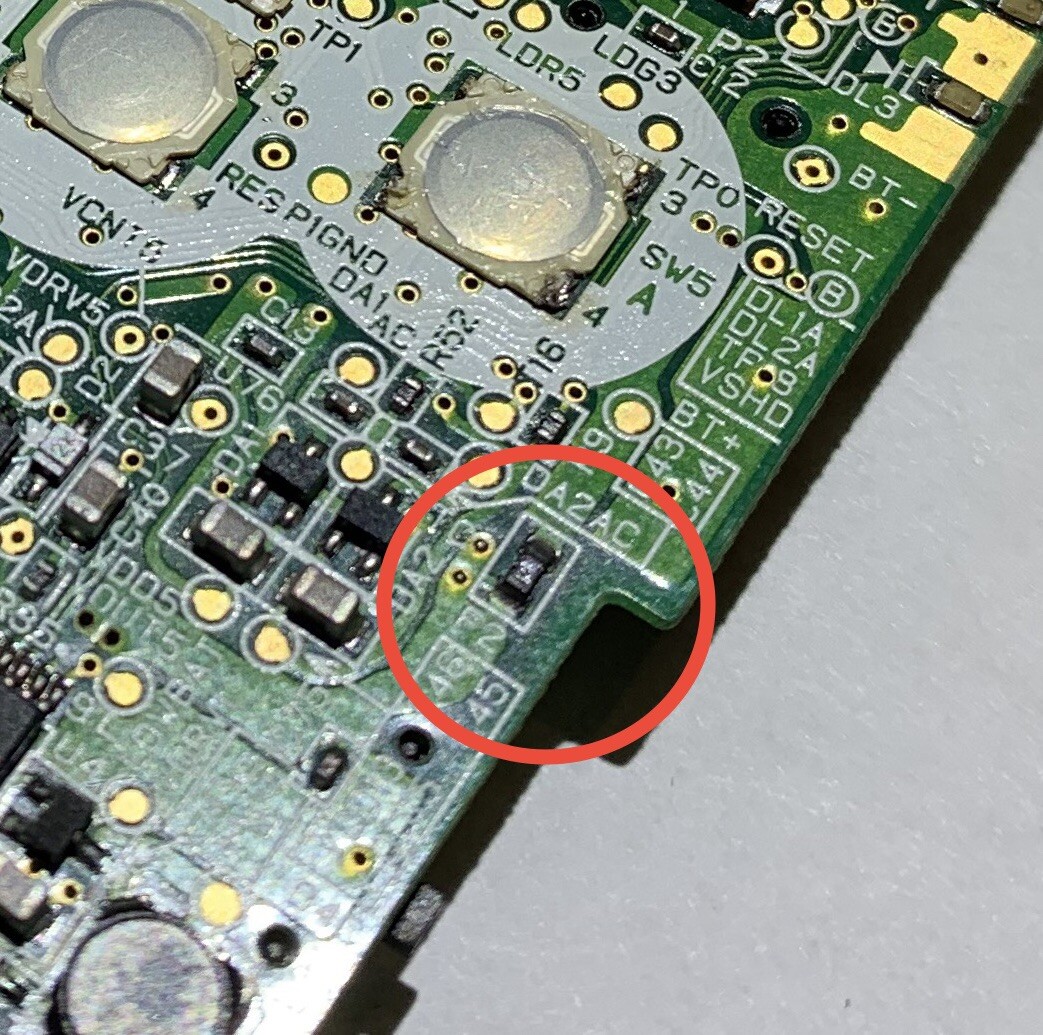 GBA SP L/R Trigger, USB-C Mod, D-Pad button, Fuse F1/2, LED Mod Repair ...