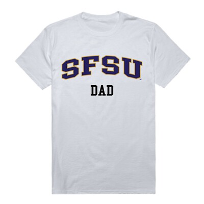 San Francisco State University Gators SFSU Dad Father NCAA Cotton Tee T ...