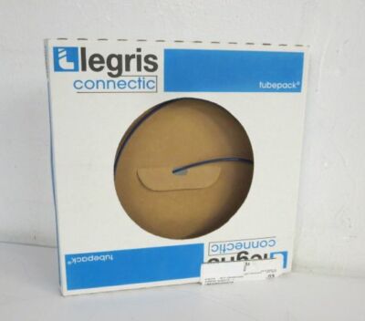 LEGRIS 1094P53 04 SEMI-RIGID POLYAMIDE (PA) TUBING; 1/8 OD 100FT; BLUE ...