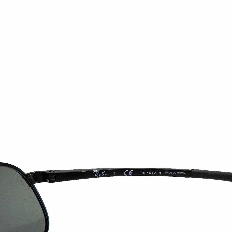 [RB3387-002/9A_64] Ray-Ban Aviator Polarized Sunglasses | eBay