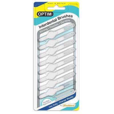 Icon Optim White Standard Super Fine Interdental Brushes - Pack Of 8 ...