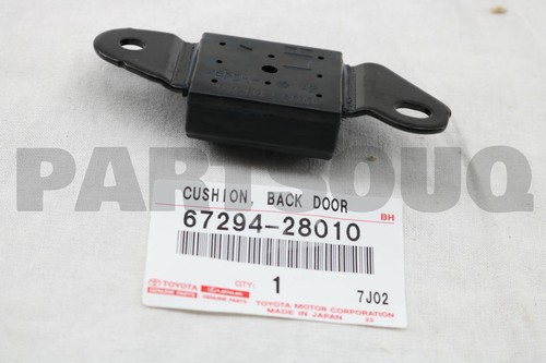 6729428010 Genuine Toyota CUSHION, BACK DOOR STOPPER 67294-28010 | eBay