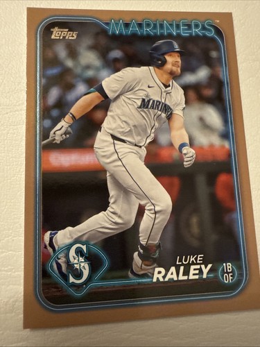 2024 Topps Gold /2024 Luke Raley #US260 Seattle Mariners | eBay