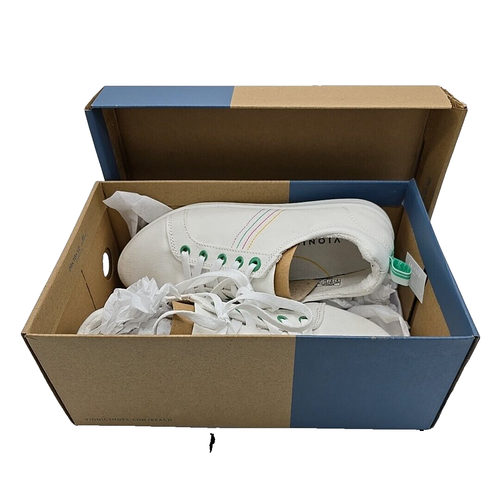 Vionic Beach Stinson White Lace Up Low Top Fashion Sneakers Womans Size ...