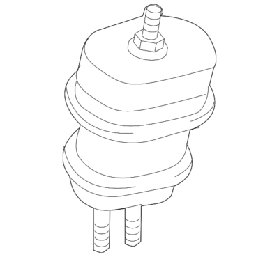 Genuine Lexus LS460 LS600h AWD Engine Mounting Insulator 2008-2017 OEM ...
