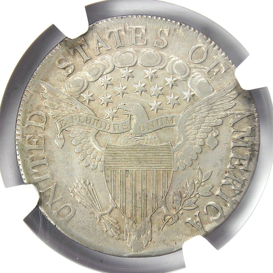 1807 Draped Bust Half Dollar 50C Coin - Certified NGC XF Details (EF ...