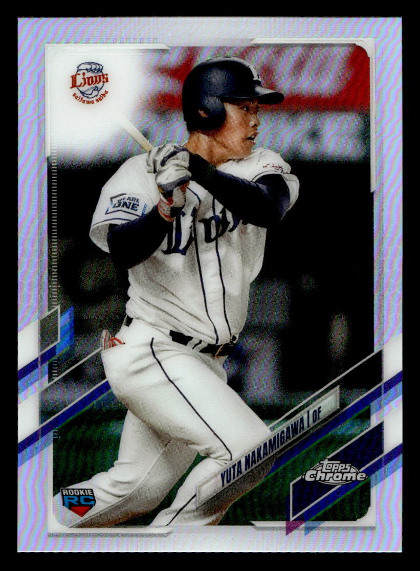 2021 Topps Chrome NPB #104 Yuta Nakamigawa Refractor RC | eBay