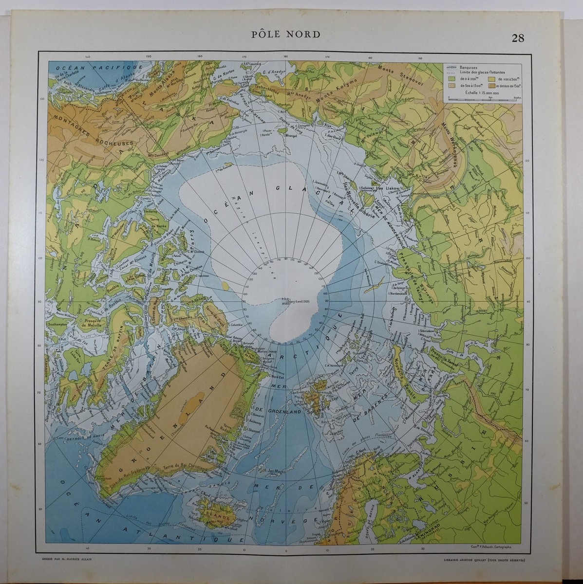 North Pole Map