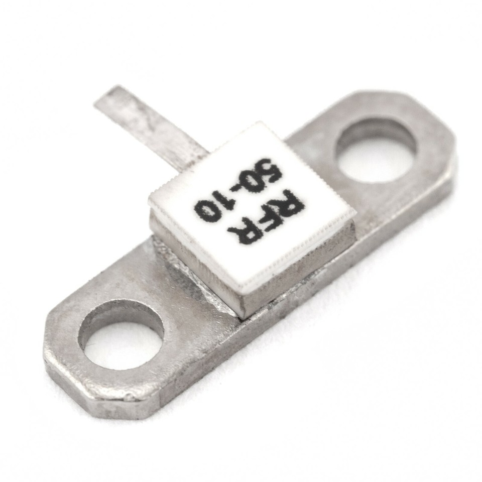 1pc 10w 50 ohms RF High Frequency Flange Mount Power Resistor Dummy ...