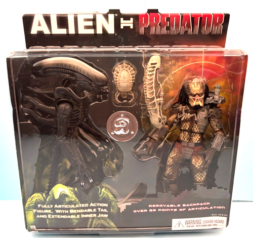 NECA Reel Toys Alien VS Predator Figure Toys R Us Excl- Sealed | eBay