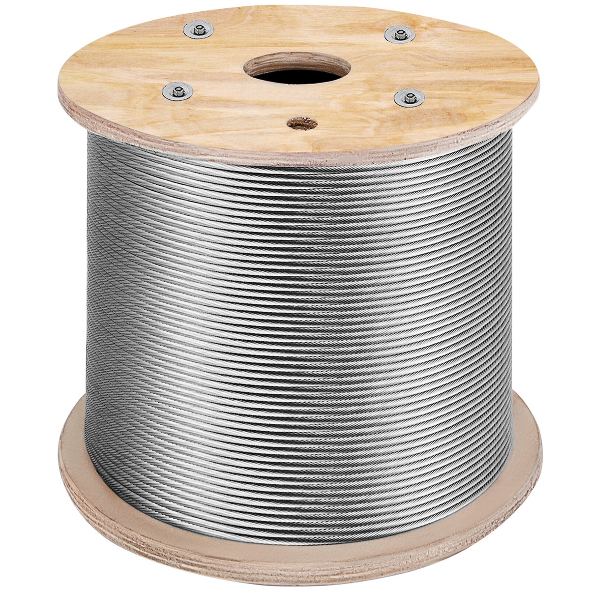 Wire Rope Guardrails Construction VEVOR Stainless Steel Cable 3/16"x