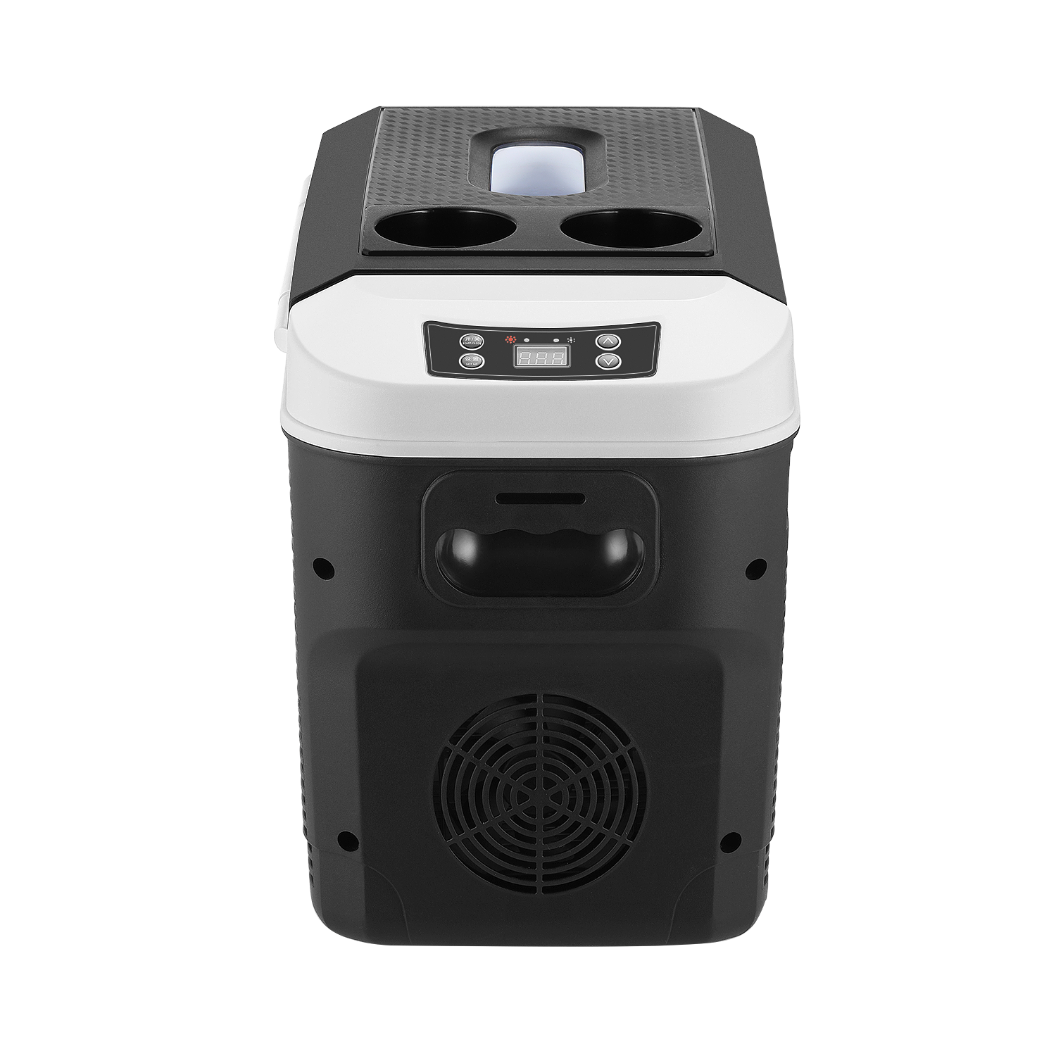 15L Centre Console Fridge Freezer Portable Travel Camping Car Cooler ...